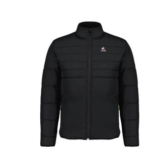 Le Coq Sportif Flaggenlogo Steppjacke - - Jackets - Herren - Schwarzk - M