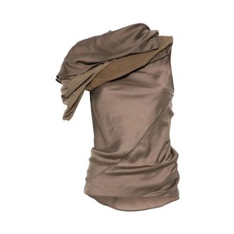 Entire studios Entire Studios, Femme, Tops, Brun, Taille: 38 FR Draft Top