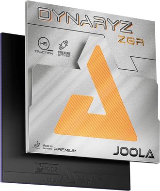 Joola Gummi DYNARYZ ZGR MAX Schl&auml;ger, Erwachsene, Unisex, Schwarz (Schwarz), Einheitsgr&ouml;&szlig;e