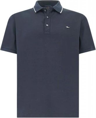 Paul & Shark Homme, Tops, Bleu, Taille: XL Polo en coton Aqua Touch