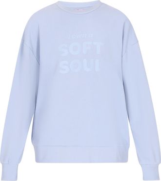 Mymo Sweatshirt Frauen hellblau