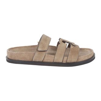 Tory Burch Femme, Chaussures, Brun, Taille: 39 EU Ines Sport Slide