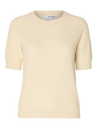 Selected SLFELINNA New SS Knit TOP NOOS