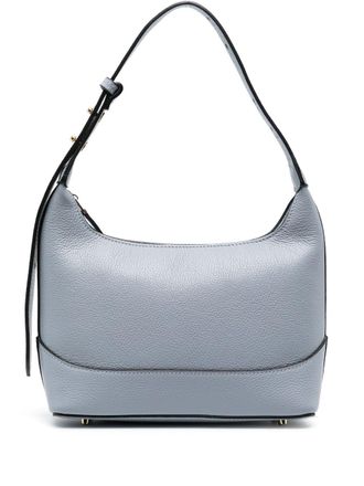 Elleme sac porté épaule Lea Hobo en cuir - Bleu