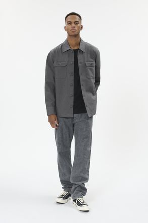 Matinique Overshirts MAdamo Overshirts Gerade Passform melange