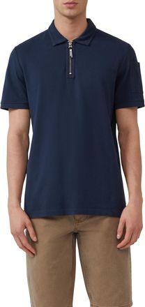 s.Oliver Poloshirt mit Reißverschluss und Ärmeltasche