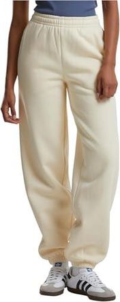 Urban Classics Ladies Fluffy Sweatpants Whitesand, M Pantalon de surv&ecirc;tement, Sable Blanc, M Femmes