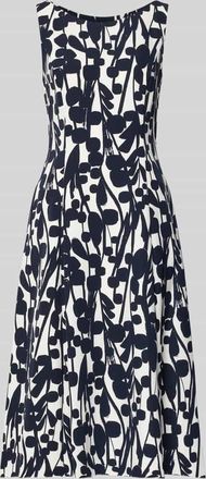 Vera Mont Knielanges Cocktailkleid mit Nahtrei&szlig;verschluss