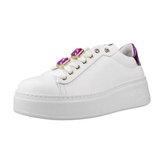 Gio+ Baskets Pia308A - Femme - Chaussures - Blanc - Taille: 39 EU