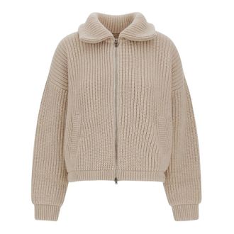 Herno Resort Cardigan - - Knitwear - Damen - Beige - L