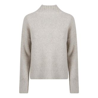 Allude Cashmere Pullover - - Knitwear - Damen - Beige - L