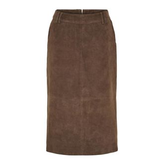 Notyz Skirts - - Skirts - Damen - Braun - L