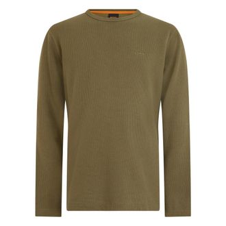 HUGO BOSS Tempesto Langarmshirt - - Tops - Herren - Gr&uuml;n - S