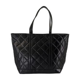 Vanessa Bruno Shopper & Totes - Xl Shopper Bag - Leather - Black - Gr. unisize - in Schwarz - f&uuml;r Damen