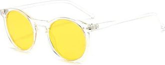 Generic Lunettes De Soleil Décoratives For Femmes, Idéales For Les Fêtes En Plein Air Ou La Plage(Yellow)
