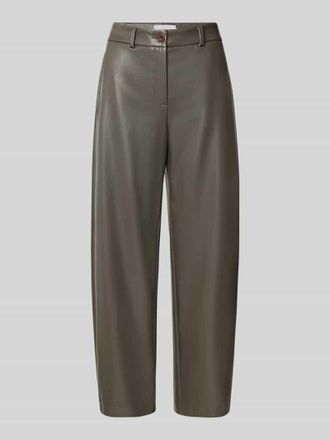 Raffaello Rossi Regular Fit Kunstlederhose mit G&uuml;rtelschlaufen Modell PHIBI