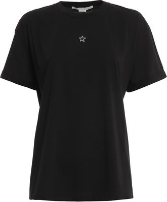 Stella McCartney T-Shirt Fur Damen - Schwarz