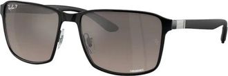 Ray-Ban Rb3721Ch 186/5J Lunettes de Soleil - unisex - Accessoires - Noir - Taille: 59 MM