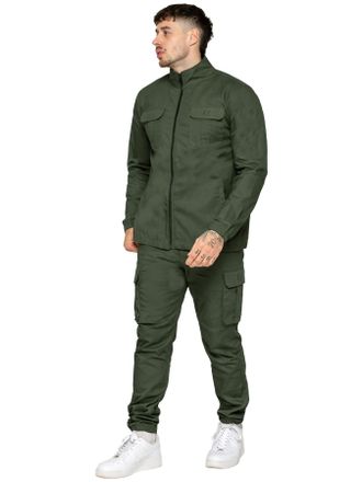 Enzo Jeans | Herren Leichte Cargo Trainingsanzug Set