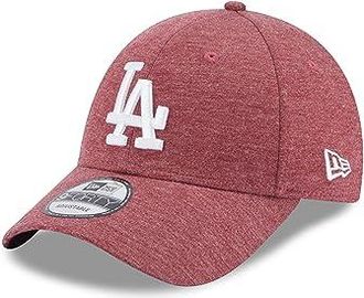 New Era Los Angeles Dodgers MLB Jersey Essential Red 9Forty Adjustable Cap - One-Size