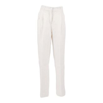 Max Mara Damen, Hosen, Beige, SGr&ouml;&szlig;e