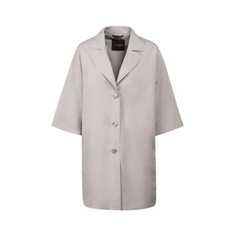 Moorer Femme, Manteaux, Beige, Taille: 36 FR Lucilia Trench Coat