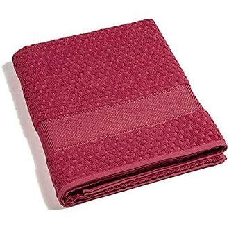 Caleffi 63901 Drap de Bain Sirène Bordeaux en Coton
