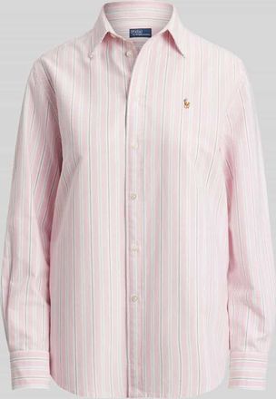 Polo Ralph Lauren Regular Fit Hemdbluse aus reiner Baumwolle