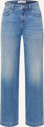 Comma Comma Wide Leg Jeans blau