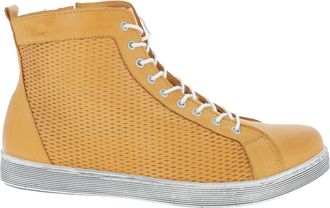 Andrea Conti Damen High Top Sneaker, orange, 41 EU