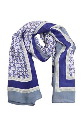 Liu Jo Foulard fantaisie 120 x 120 cm., 64018 Blue Denim, Taille unique
