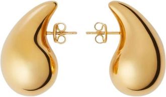 Bottega Veneta Femme, Accessoires, Jaune, Taille: ONE Size Sculptural Drop Earrings
