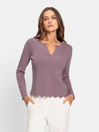 Heine Strickpullover Feinstrickpullover Langarm Feinstrick