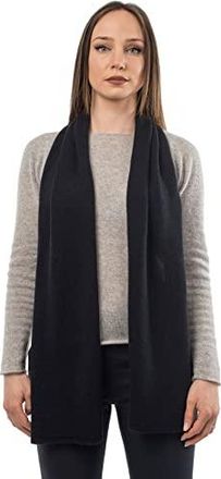 DALLE PIANE CASHMERE Écharpe 100% cachemire - Made in Italy - Femme/Homme, Couleur: Bleu, Taille unique