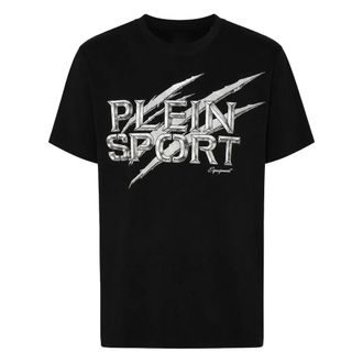 Plein Sport Homme, Sport, Noir, Taille: 3XL T-Shirt Col Rond Ss Logo