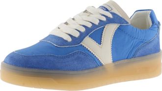 Victoria Sneaker Unisex Seul Nylon & Passende VelourslederEins&auml;tzen & Sohle In Karamell 1257145 f&uuml;r Erwachsene AIRE 36