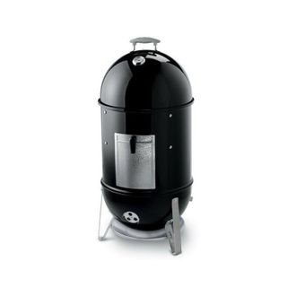 Weber Fumoir Smokey Mountain Cooker 57 cm 731004 - Charbon de bois - Thermom&egrave;tre int&eacute;gr&eacute; - 2 grilles de cuisson - Dimensions 59x61x124 cm