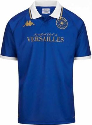 Kappa Maillot Kombat Home FC Versailles 24/25 pour Homme - Bleu - Taille S