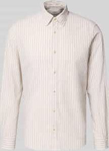 s.Oliver Red Label Regular Fit Freizeithemd aus Leinen-Baumwoll-Mix