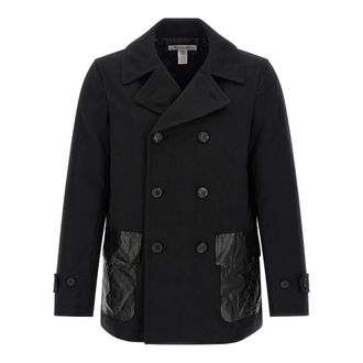 Comme Des Gar&ccedil;ons Double-Breasted Caban - - Coats - Herren - Schwarzk - M