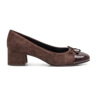Tory Burch Cap Toe Pump Abs&auml;tze - - Shoes - Damen - Braun - 36 1/2 EU