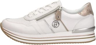 Remonte Femme, Chaussures, Blanc, Taille: 43 EU Baskets Laag