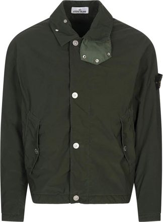 Stone Island Herren, Jacken, Gr&uuml;n, LGr&ouml;&szlig;e