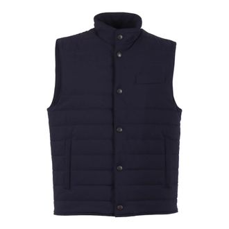Fay Travel Vest Stretch - - Jackets - Herren - Blau - L