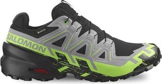 Salomon Chaussures Speedcross 6 Gore-Tex Taille 41 1/3 Code 477650 Noir, Noir, gris, vert, 41 1/3 EU