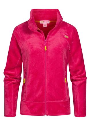 Geographical Norway Upaline Lady - Fleecejacke Damen Fine Frauen Warm Fermetur Zip - Jacke Fleece Herbst Winter Frühling Warm Frauen - Long Sleeve Pullover Pelz Weich Kom