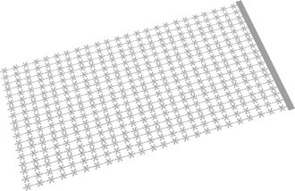 SOLUSTRE OUNONA Schneeflockengirlande Fransen Vorhang aus Metallic Folie Silber Dekorativer Partyhintergrund mit Selbstklebender R&uuml;ckseite f&uuml;r Fenster und T&uuml;re