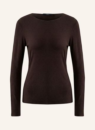 Oui Longsleeve braun