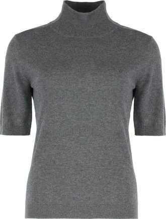 Max Mara Femme, Pulls, Gris, Taille: 40 FR Dolcevita Cantone