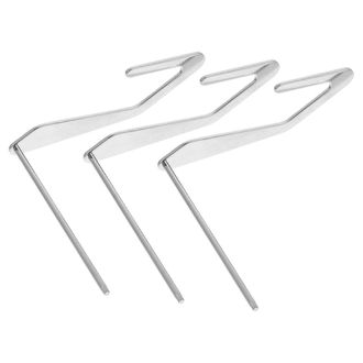 Holibanna 3 St&uuml;ck N&auml;hf&uuml;hrungsstangen aus Robustem Eisen Quilt Nahtf&uuml;hrung f&uuml;r Haushaltsn&auml;hmaschinen Parallel Einstellbare N&auml;hmaschinen F&uuml;hrungsschiene Universel